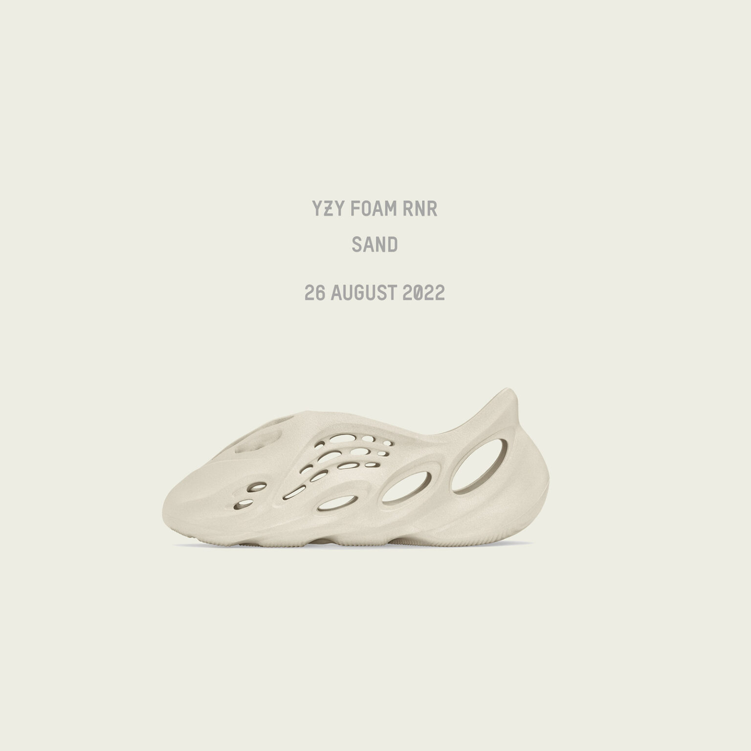 adidas YZY FOAM RUNNER “SAND” “Ye / KANYE WEST” | mita sneakers Draw